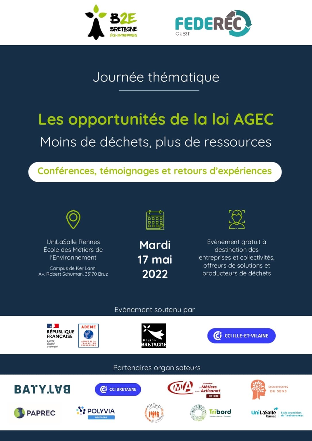 Les opportunités de la loi AGEC : une journée pour en parler - Batylab
