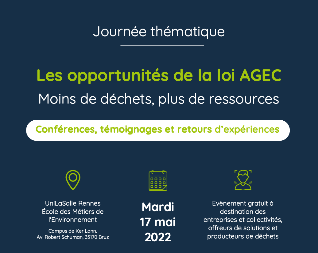 Les opportunités de la loi AGEC : une journée pour en parler - Batylab